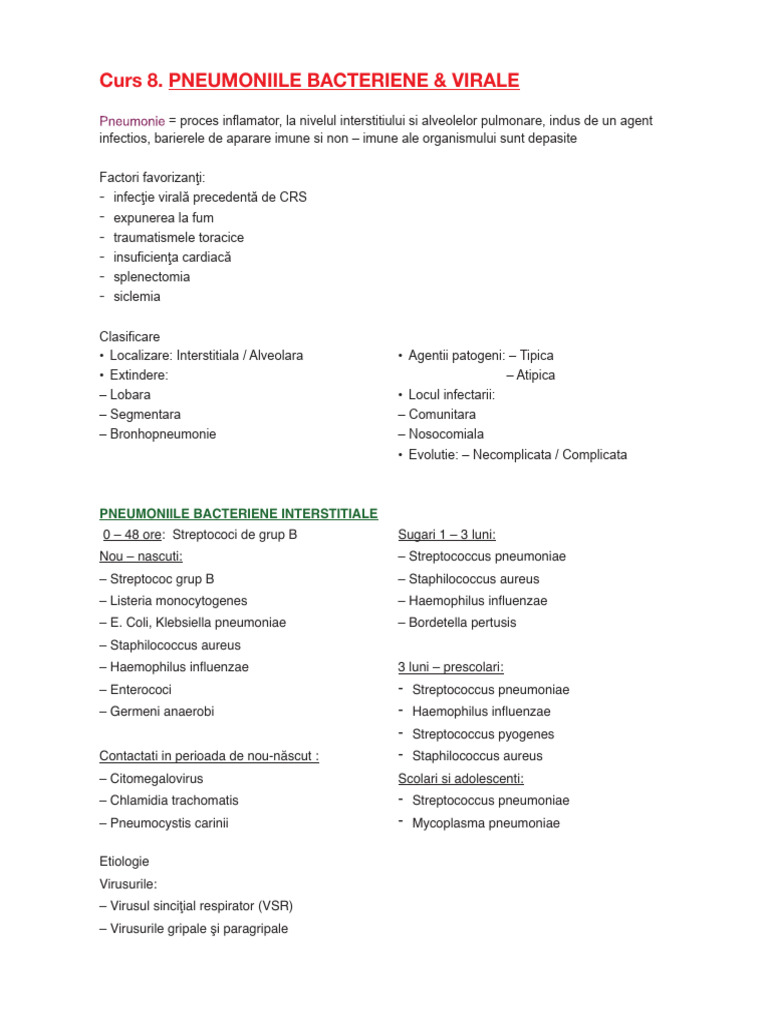 Pediatrie Final | PDF