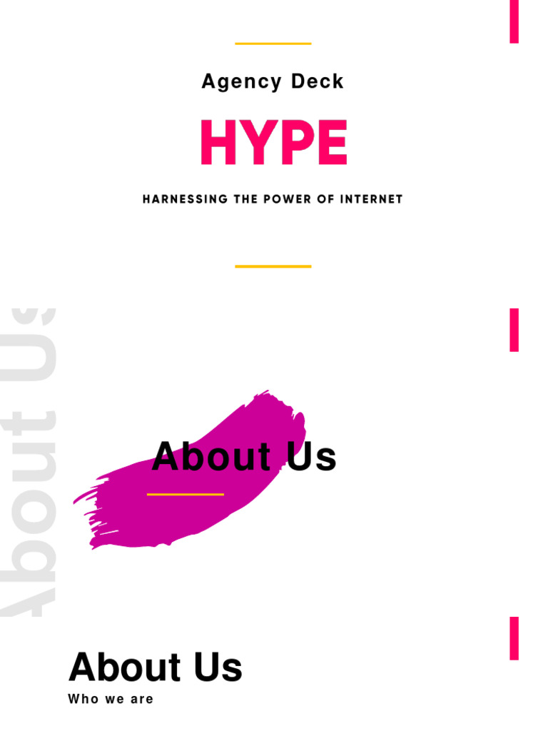 Hype Agencydeck 181023061605 | PDF | Popular Culture & Media Studies | Social Media