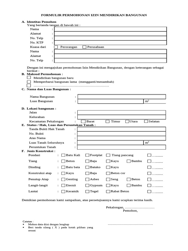Form Imb | PDF