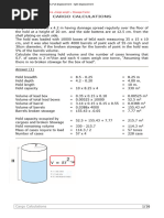 TRIM CALCULATIONS (LCB LCG Method) | PDF | Naval Architecture | Applied ...