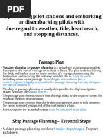 Passage Planning Guideline 2020 | PDF | Navigation