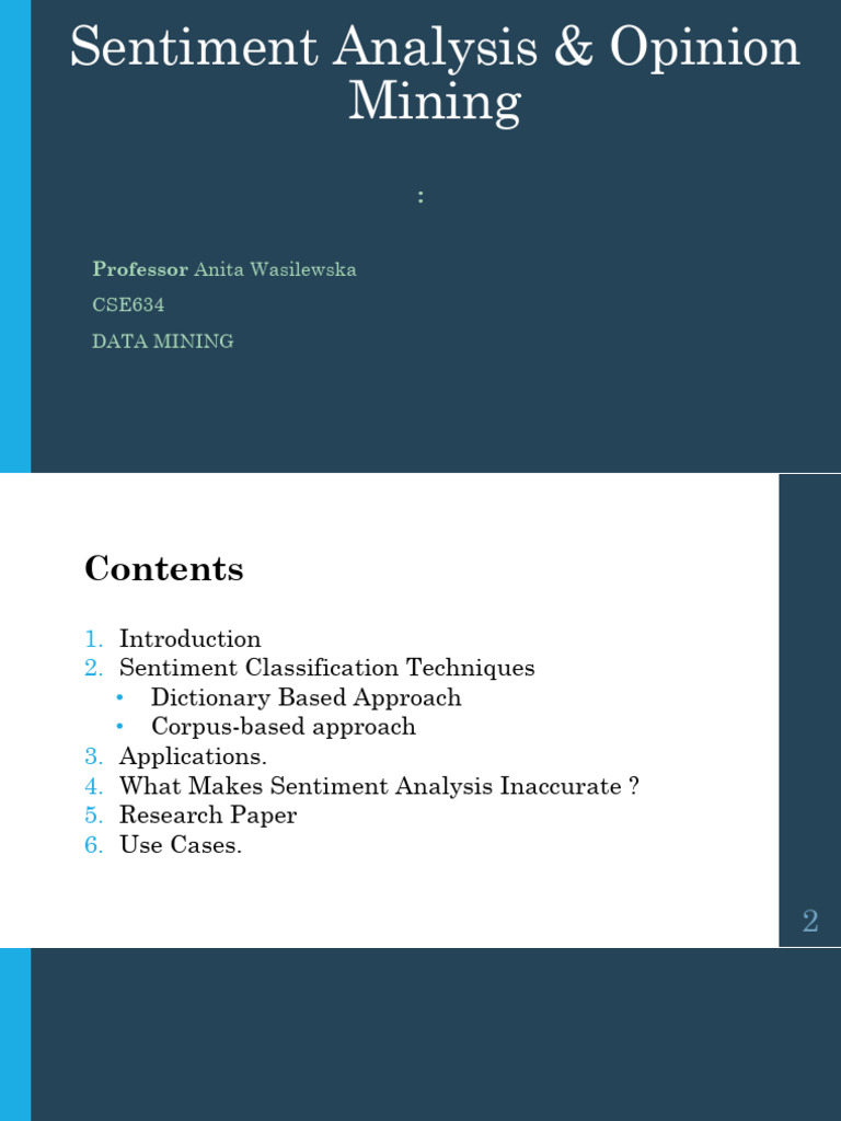 Sentiment Analysis and Opinion Mining | PDF | Word | Adjective