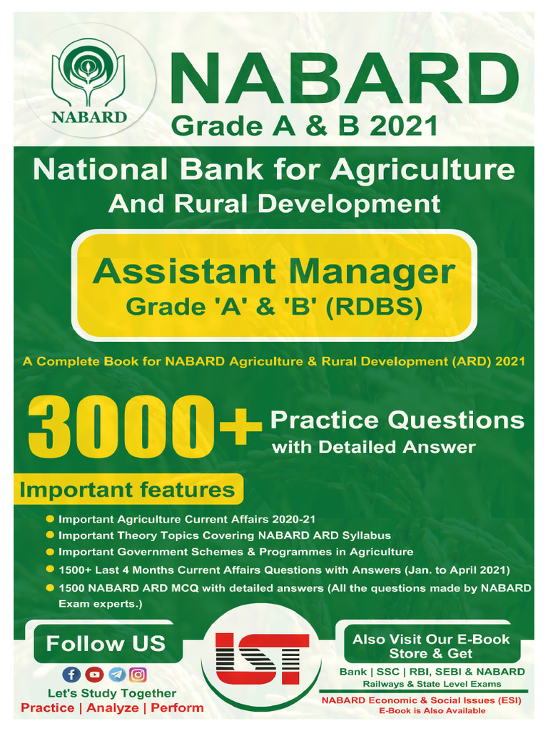 A Complete Book For NABARD Agriculture & Rural Development (ARD) 2021@preview | PDF ...
