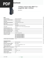 Schneider Electric - EOCR - 3DM2-WRDUWZ | PDF | Relay | Alternating Current