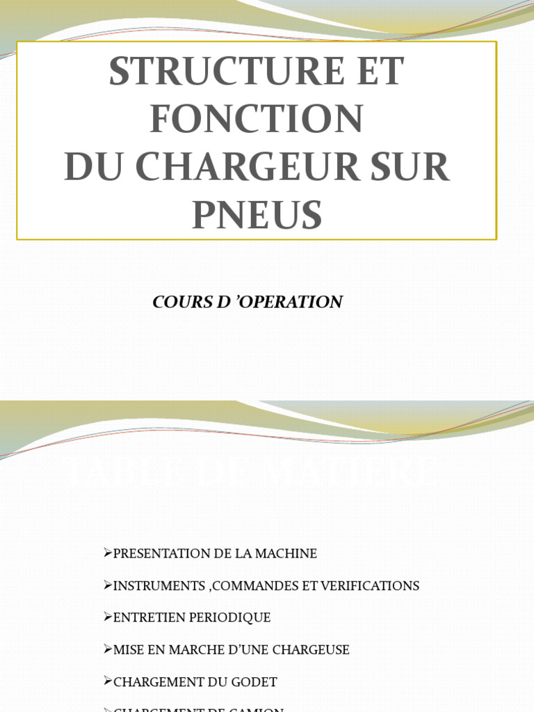 Chargeur Pratique | PDF | Chargeur sur pneus | Huile de moteur