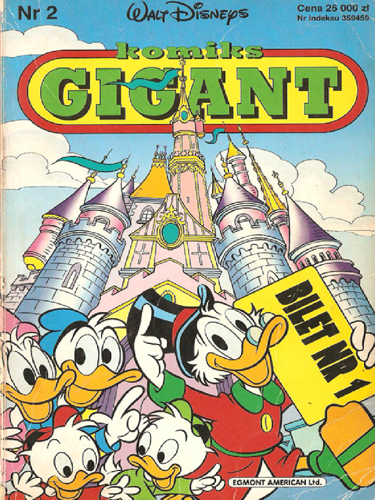 Komiks Gigant 1992.02 Bilet NR 1 | PDF