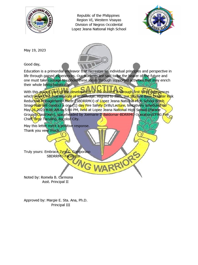 (Rotc) Letter | PDF