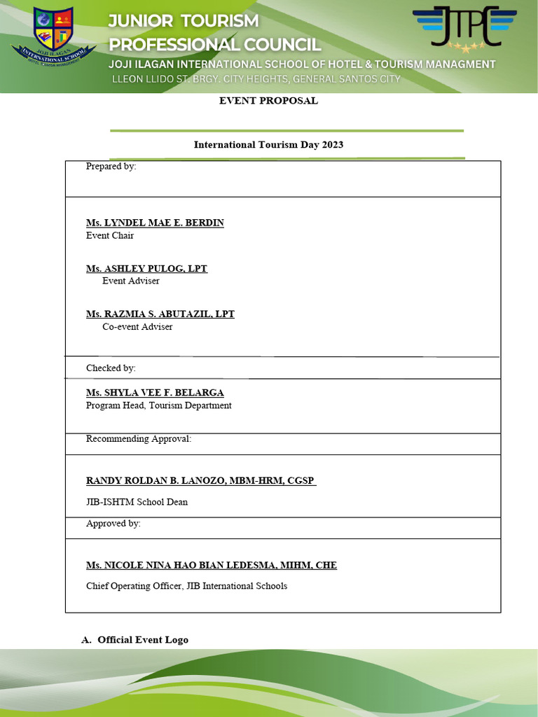 Event Proposal Itm Day 2023 Updated | PDF | Art