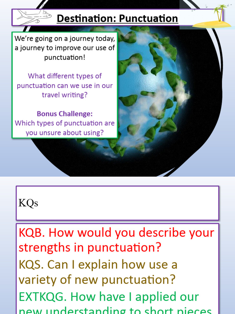 Mastering Punctuation for Travel Writing | PDF