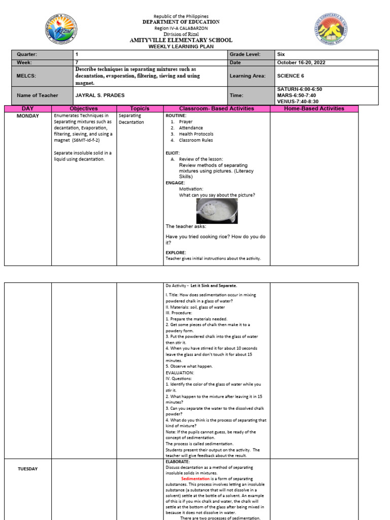 WLP Scie Q1 W7 | PDF