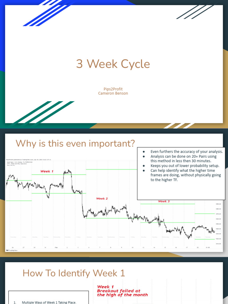 3 Week Cycle | PDF