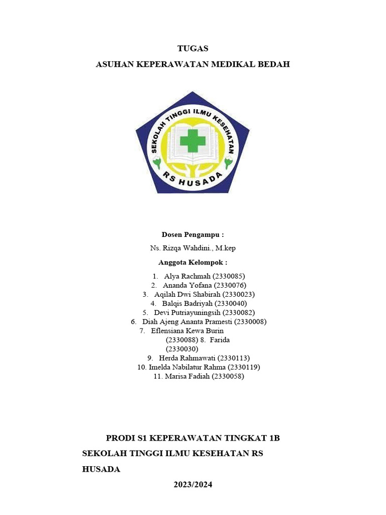 Asuhan Keperawatan Medikal Bedah | PDF | Pengembangan Diri | Sains & Matematika