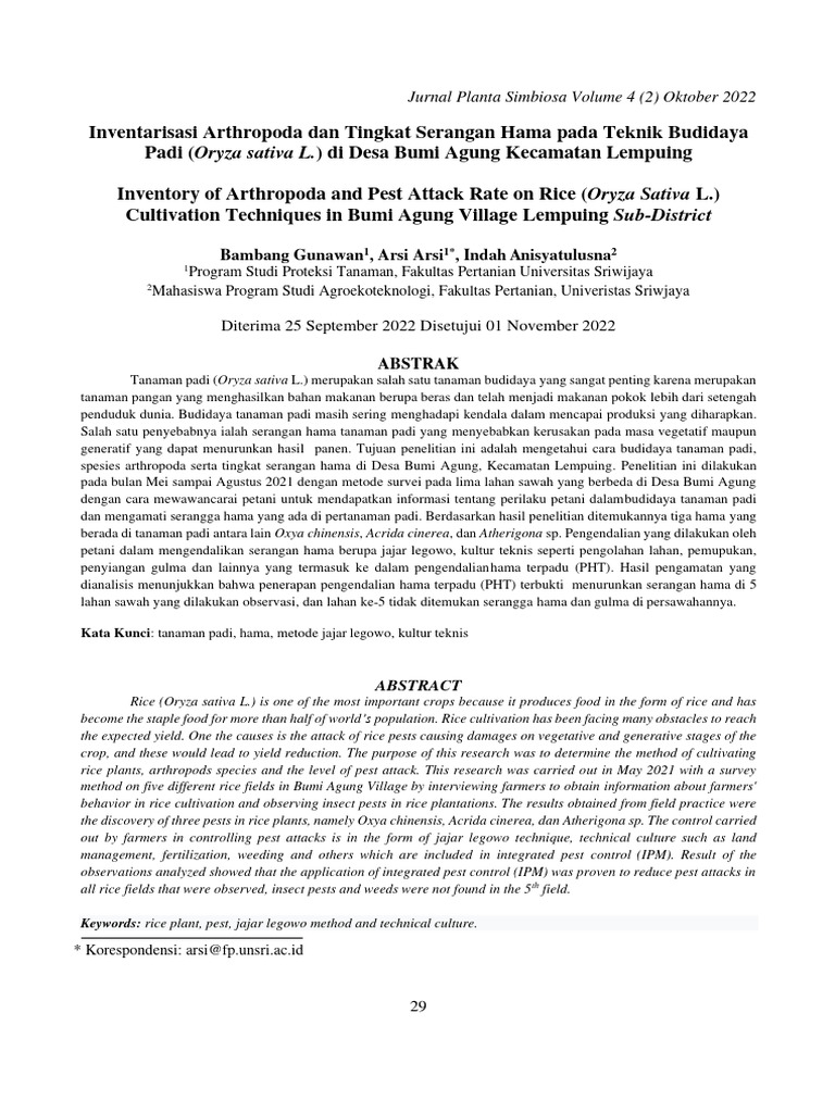 Jurnal Tumbuhan | PDF