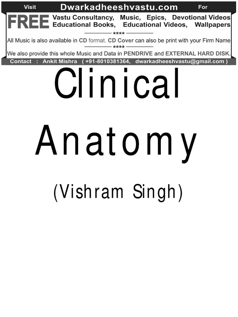 Vishram Singh 1anatomy | PDF