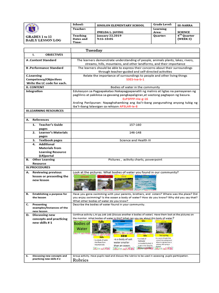 UNIT 4 WK2 Cot3 | PDF