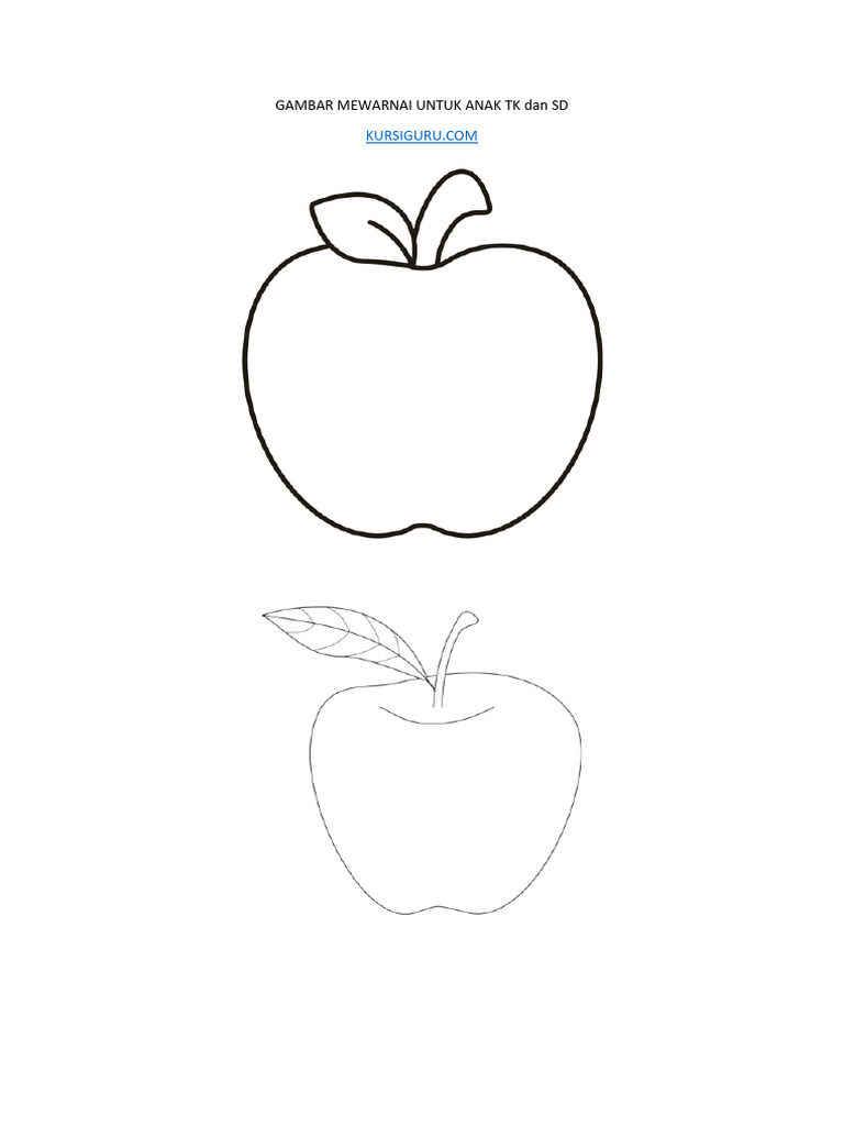 File PDF Mewarnai Anak TK SD | PDF
