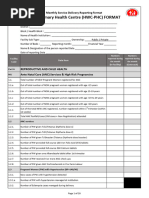 2024-25 Hmis Reporting Format For Private Hospital | PDF