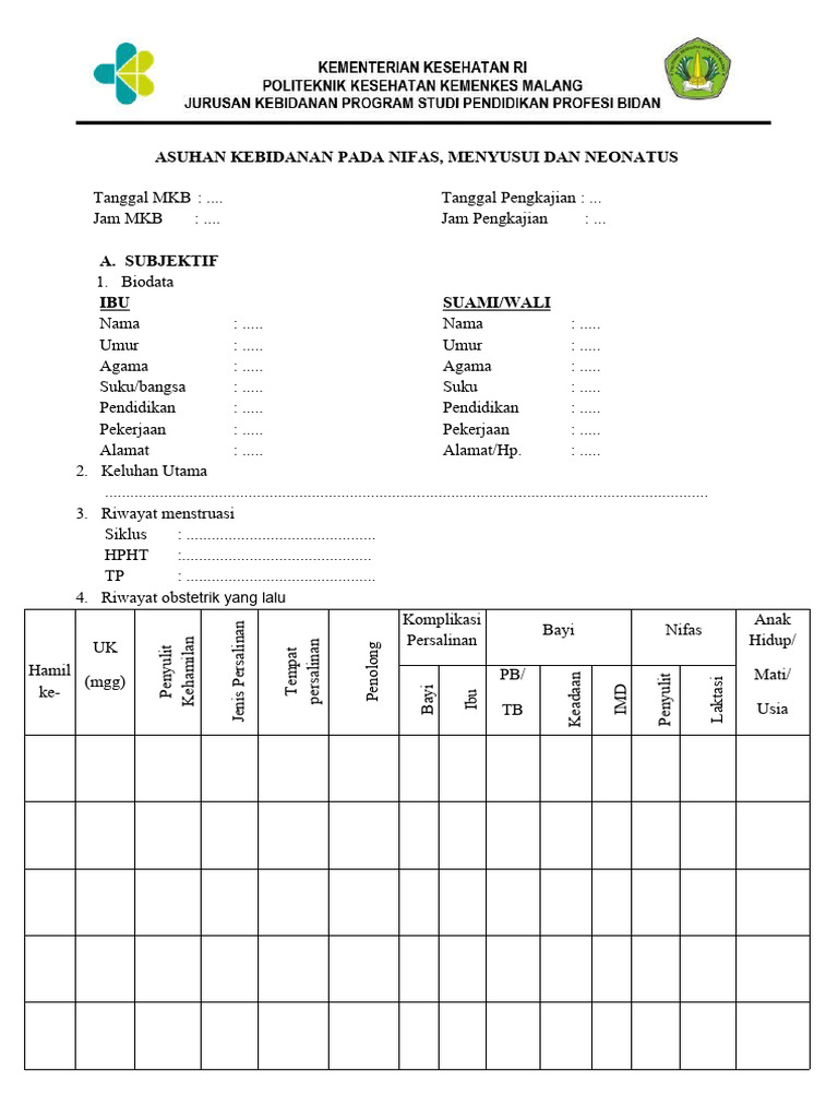 Askeb PNC (2X) | PDF