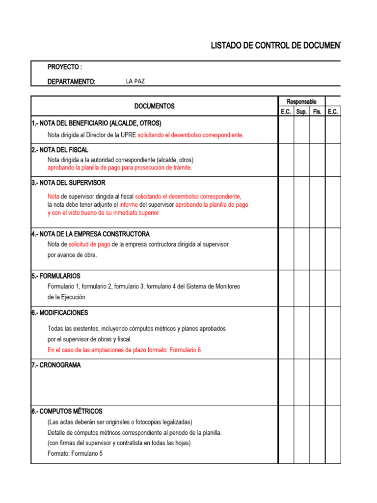 Ejemplo Planilla | PDF