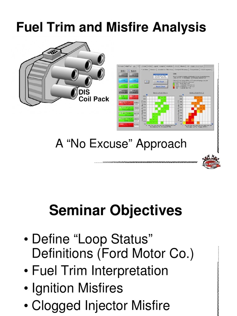 Fuel Trim and Misfire Insights | PDF | Ignition System | Fuel Injection