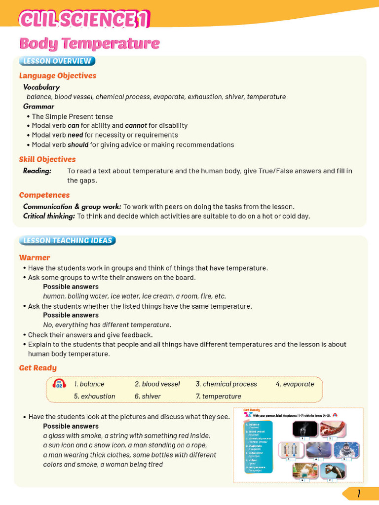 Sách Giáo Viên - Achievers CLIL Grade 8 | PDF