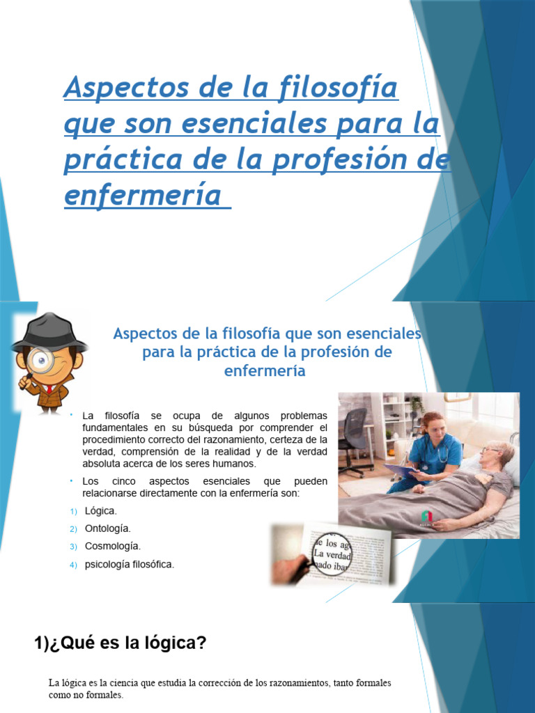 Filosofía Esencial en Enfermería | PDF | Enfermería | Ontología