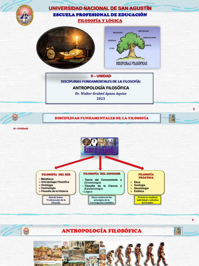 Antropología Filosófica | PDF