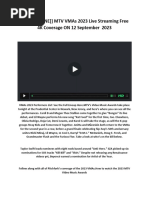 VMA Voting Rules | PDF | Legal Liability | Computing