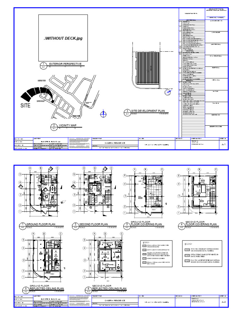 A Architectural Drawings | PDF