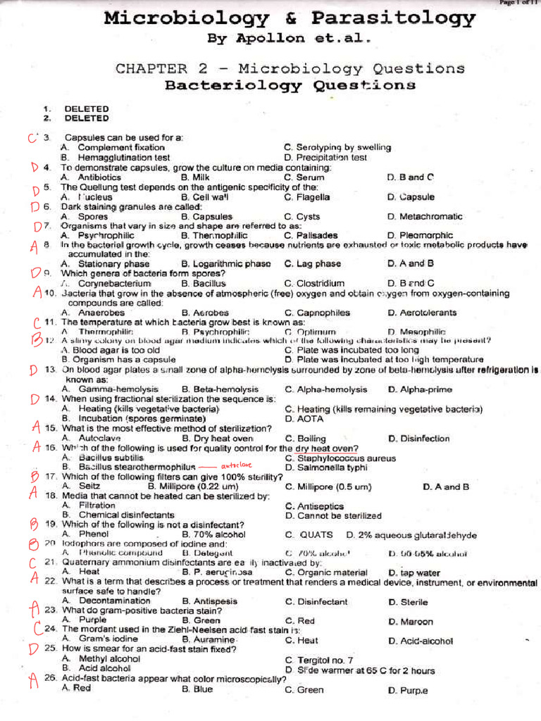 Apollon Reviewer Microbio | PDF | Technology & Engineering