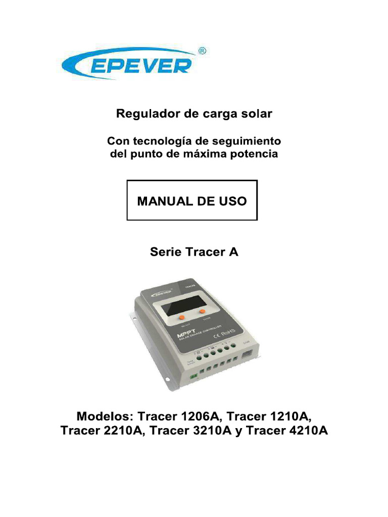 EpeverTracerA Manual Espanol | PDF