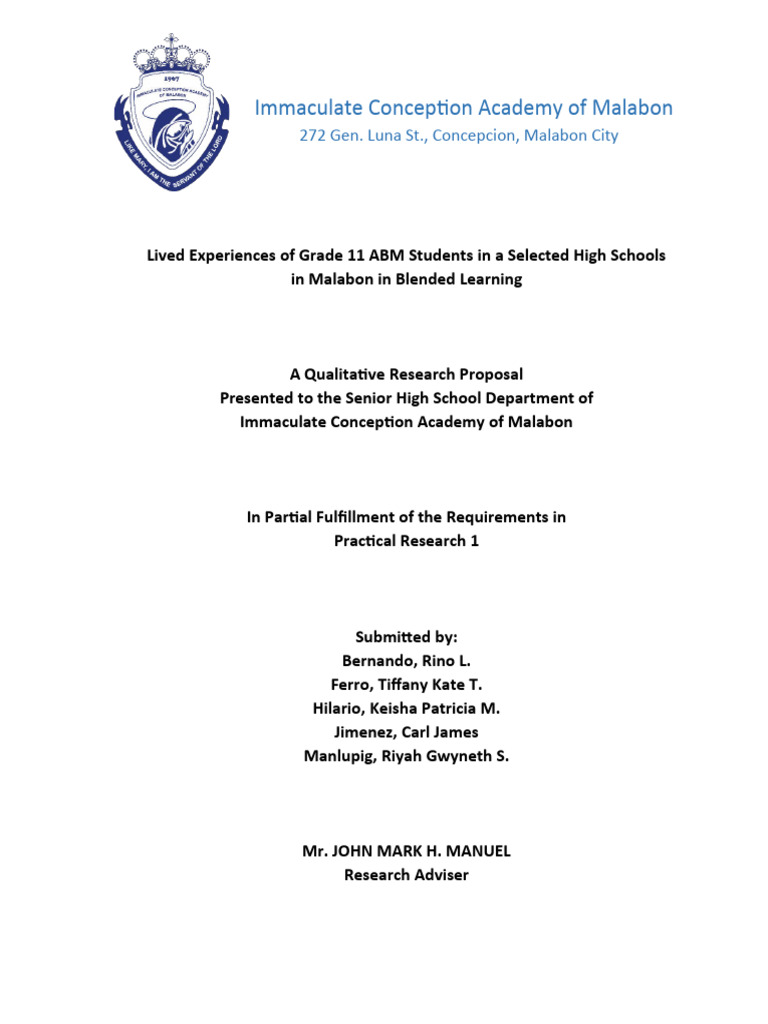 Chapter 1 Group 5 PR1 | PDF | Learning | Educational Technology