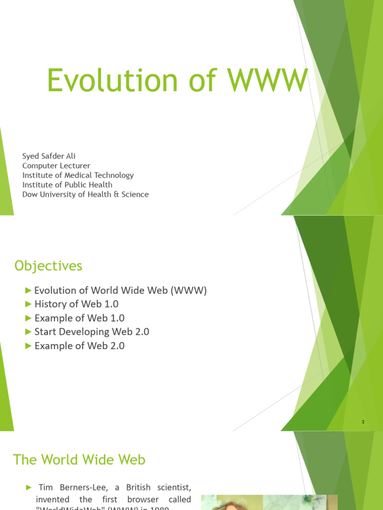 Session 06 - Web 1.0 To 3.0 | PDF