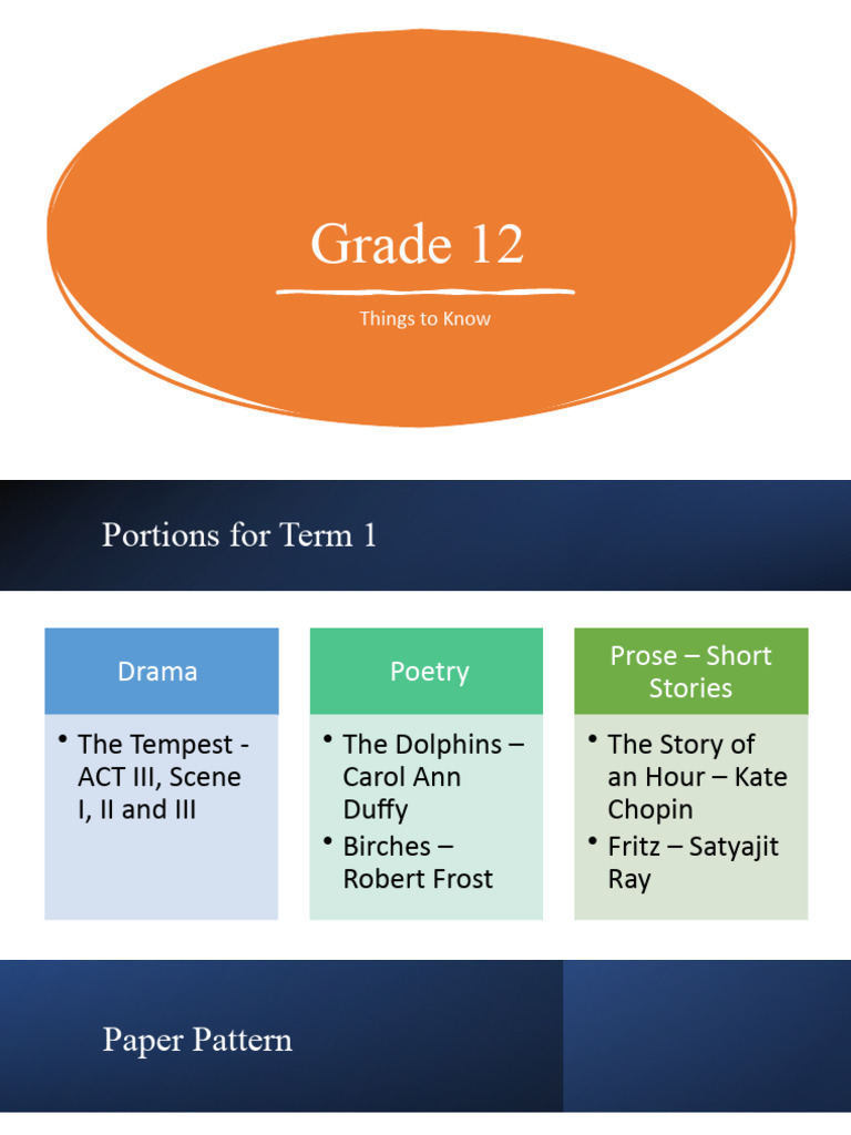 Grade 12 Portions Project and Paper | PDF