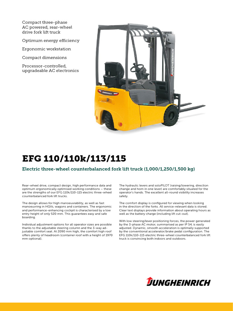 Data Sheet Efg 110 113 115 PDF Data | PDF