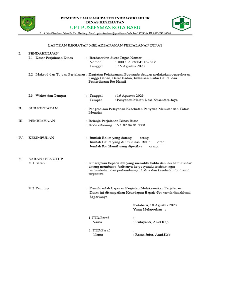 LPD Posyandu2023 | PDF