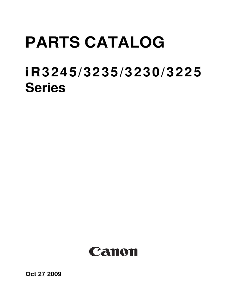 Ir3245 Series-Pc | PDF