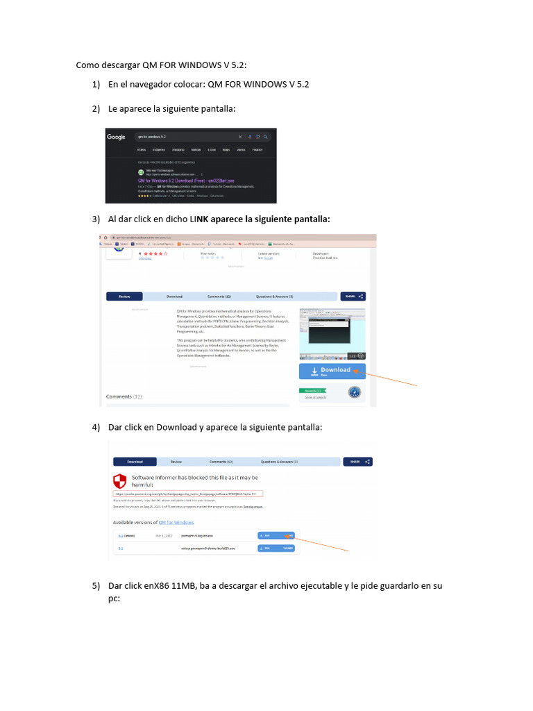 Descargar QM for Windows 5.2: Guía Rápida | PDF | Juegos y actividades ...