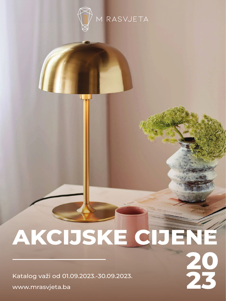 M Rasvjeta Novi Katalog 28.08 | PDF