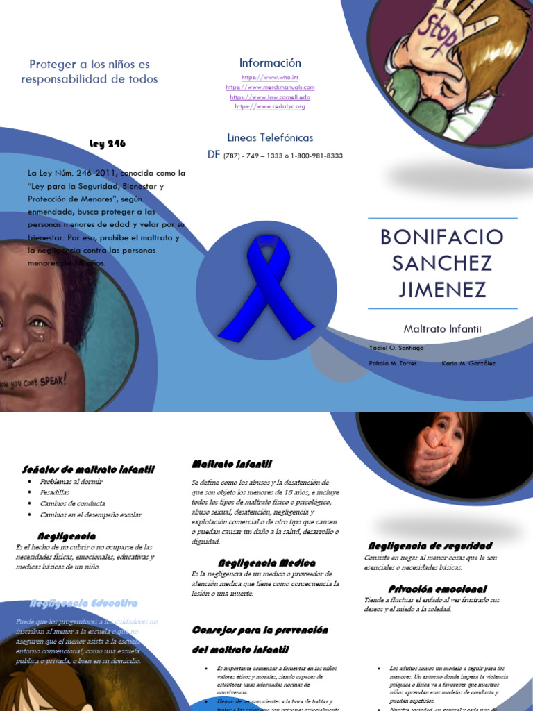 Maltrato Infantil (Opusculo) | PDF