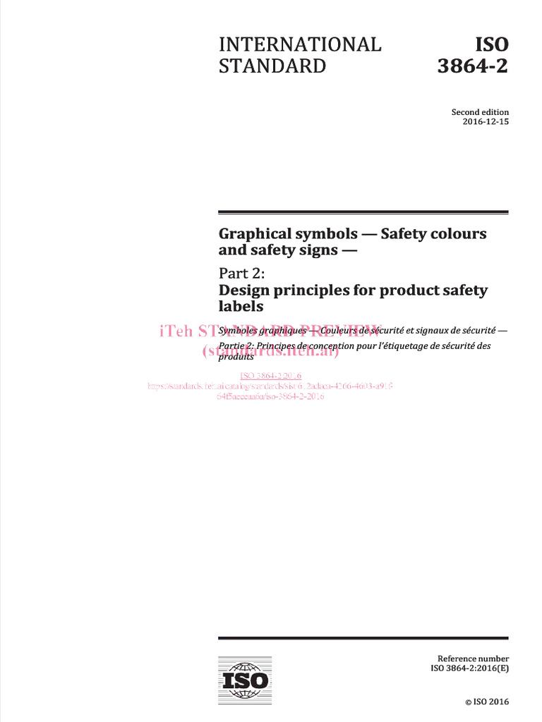 Iso 3864 2 2016 - Compress | PDF