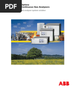 ABB Analyzer AO2020 | PDF | Gases | Programmable Logic Controller