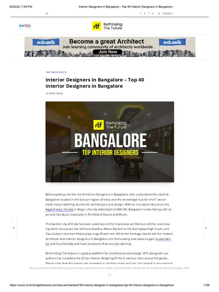 Bangalore | PDF