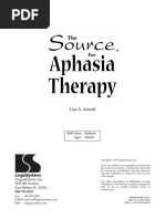 Walc 1 Aphasia Therapy-1 (001-050) | PDF