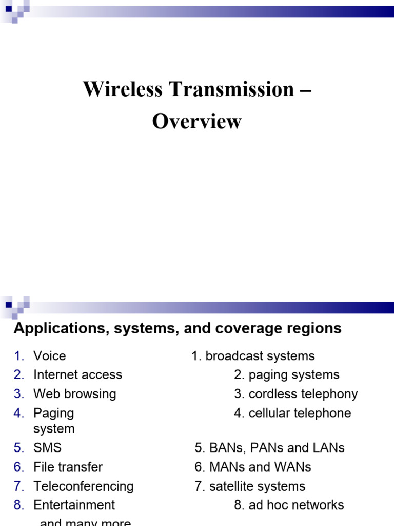 Wireless Comm PPts Sheets | PDF | Antenna (Radio) | Radio Propagation