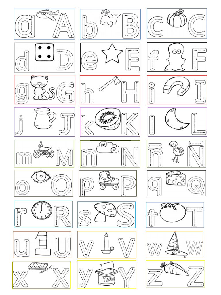 Abecedario Trazos | PDF