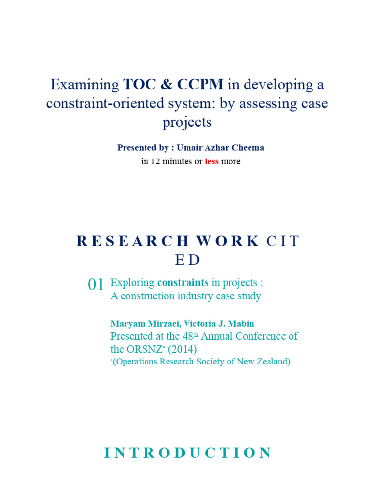 The Goal Tree & Reality Tree | PDF | Methodology | Goal