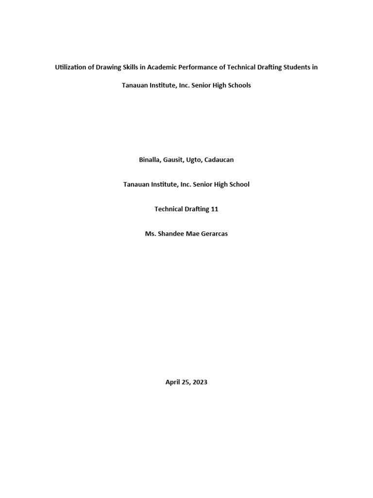 Group 3 Thesis Updated | PDF | Creativity | Learning