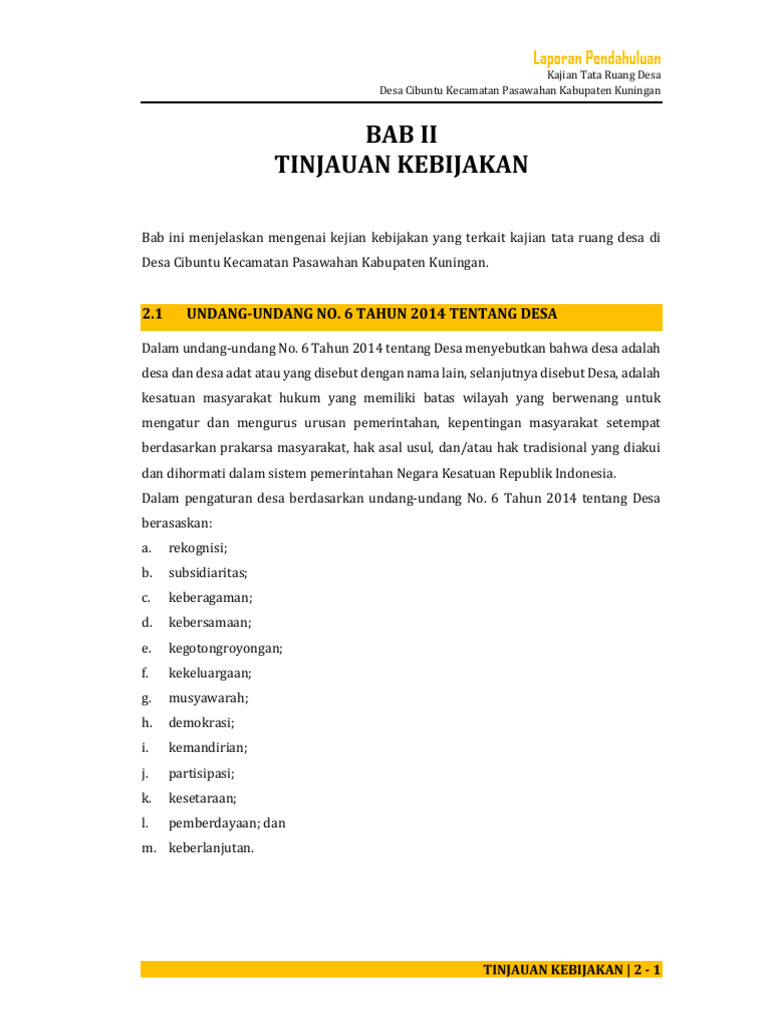 Bab 2 Tinjauan Kebijakan | PDF | Sains & Matematika