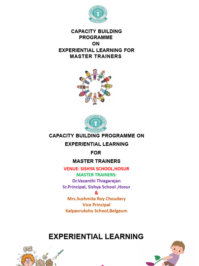 Experiential Learning | PDF | Learning | Pedagogy